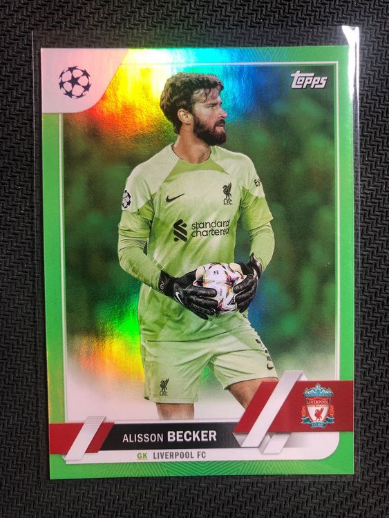 Topps Flagship Alisson Becker Liverpool Fc /199 | Kaufen auf Ricardo