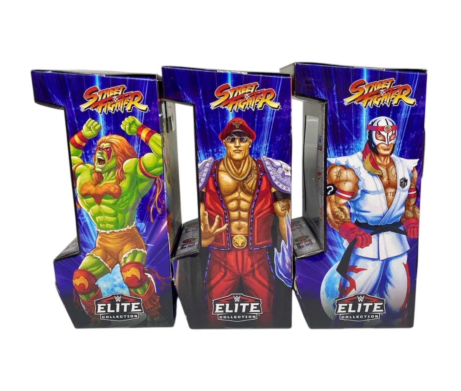 WWE x Street Fighter Rey Mysterio The Rock Ultimate Warrior (Neu und ...