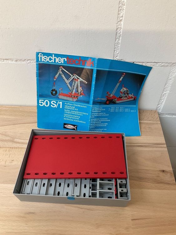 Fischertechnik 50 Statik 1. ( 42) (Gebraucht) in Gaienhofen für CHF 9.9 ...