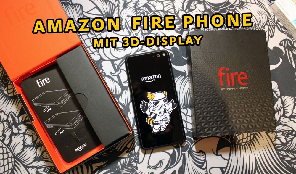 Amazon Fire Phone: 3D-Smartphone mit 3D Display | Kaufen auf Ricardo