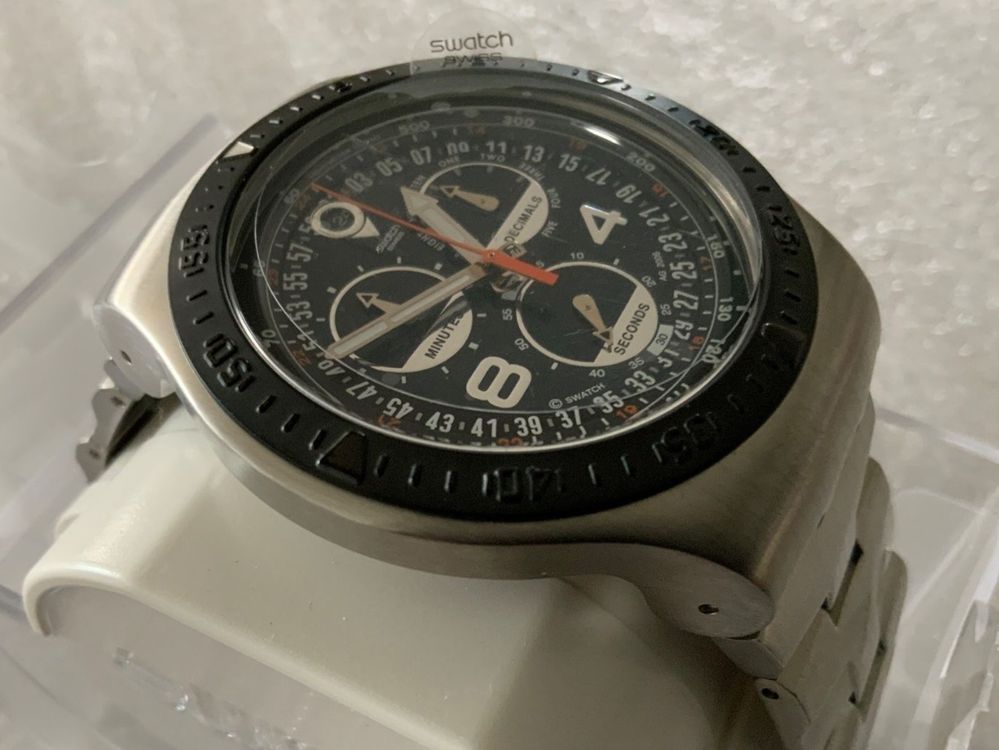 Swatch Irony the Chrono REAL MAN ★ ungetragen - SWISS MADE | Kaufen auf Ricardo