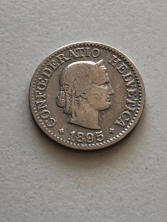 10 Rp. 1895 (Gebraucht) in Schötz für CHF 1.2 – mit Lieferung auf Ricardo kaufen