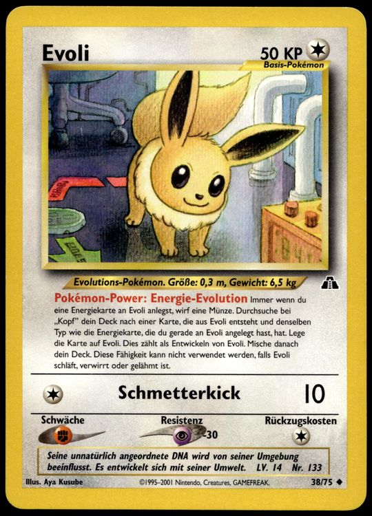 Evoli 38/75 Pokémon Neo Discovery ab 1.- (Gebraucht) in Uster für CHF 1 ...