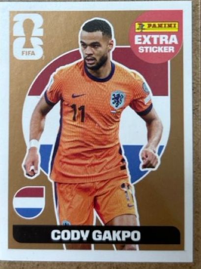 Bronze Panini FIFA WM 2026 Extra Sticker - Cody Gakpo Neu! (Neu (gemäss ...