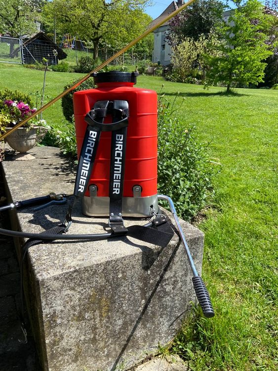 Birchmeier Rückenspritze, Flox 1, 10l (Gebraucht) in Oberkulm für CHF 90 – nur Abholung auf ...