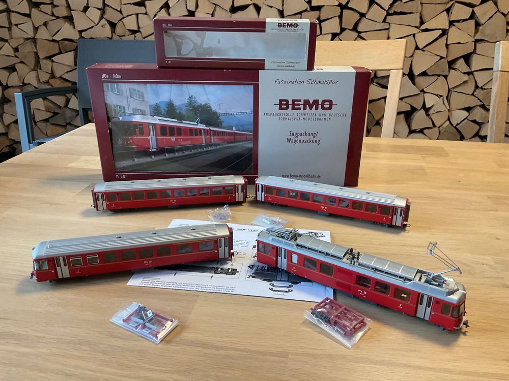 Locomotive Bemo HOm RhB (Neu und originalverpackt) in Arzier-Le Muids ...