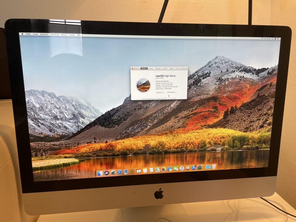 Apple IMac 27” (mid 2010) i7 2.9/20Gb RAM/1Gb Grafik (Gebraucht) in ...