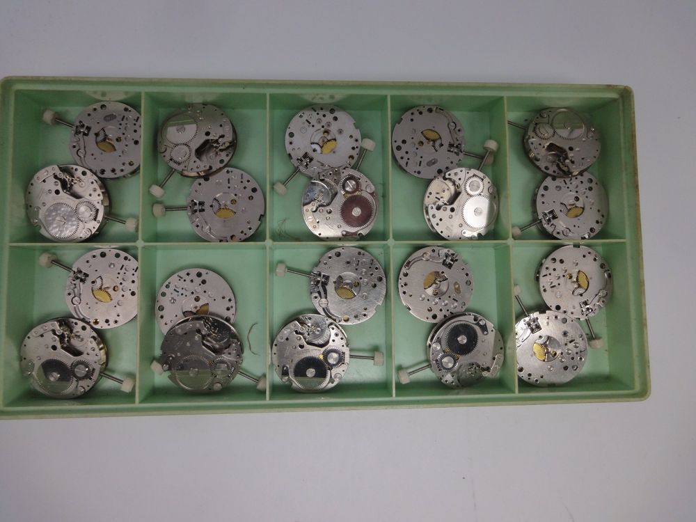 20 Stück Handaufzugswerke Herrenuhren Kaliber BF 866 (Neu (gemäss ...