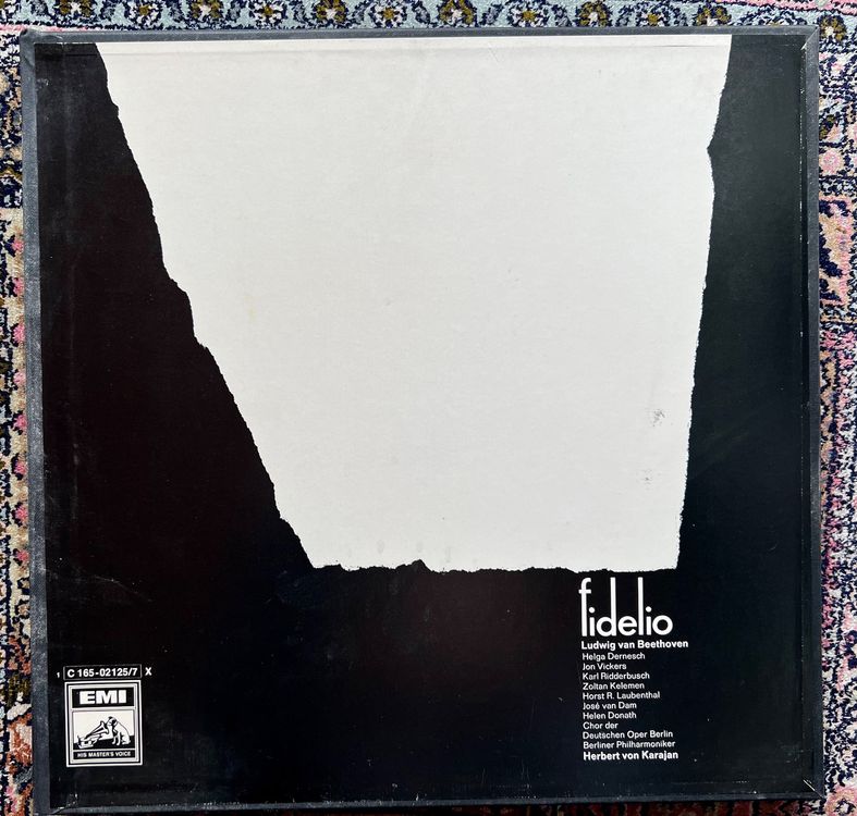 Beethoven – Fidelio Karajan 3 LP Box ♪ GEWASCHEN ♪ | Kaufen auf Ricardo