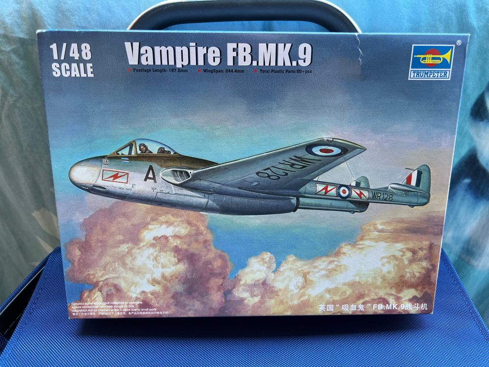 Vampire FB MK 9 Trumpeter (Neu und originalverpackt) in Crans VS für ...