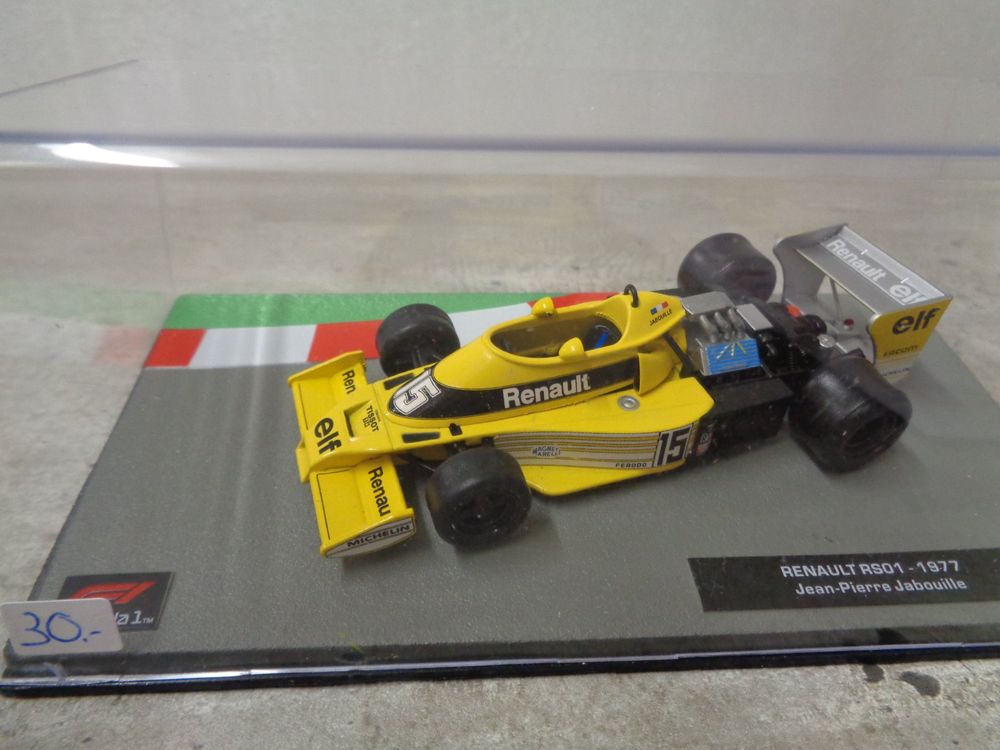 Altaya 1:43 Formule 1 F1 Formel 1 Renault RS01 1977 (Neu und ...