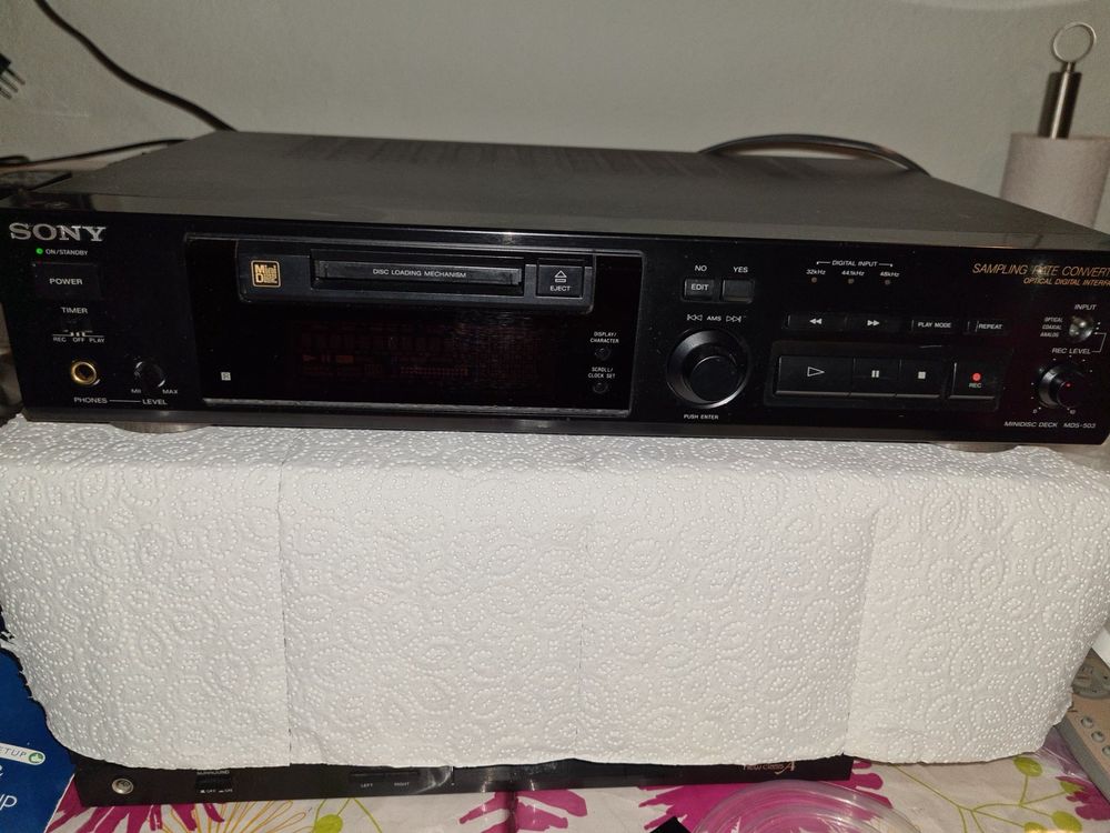Sony MINIDISC DECK MDS-503 | Kaufen auf Ricardo