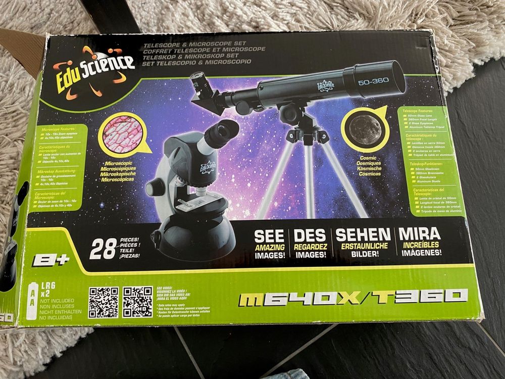 Edu Science Telescope & Microscope Set | Kaufen auf Ricardo