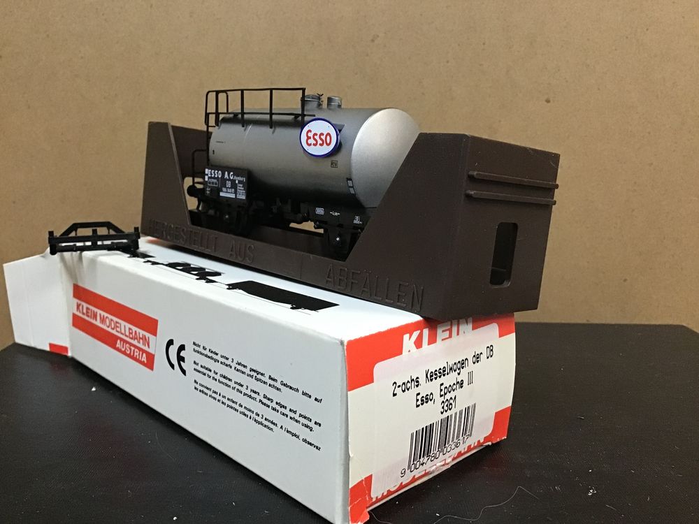 Klein Modellbahn Kesselwagen Esso DBH0 Gleichstrom (Neu und ...