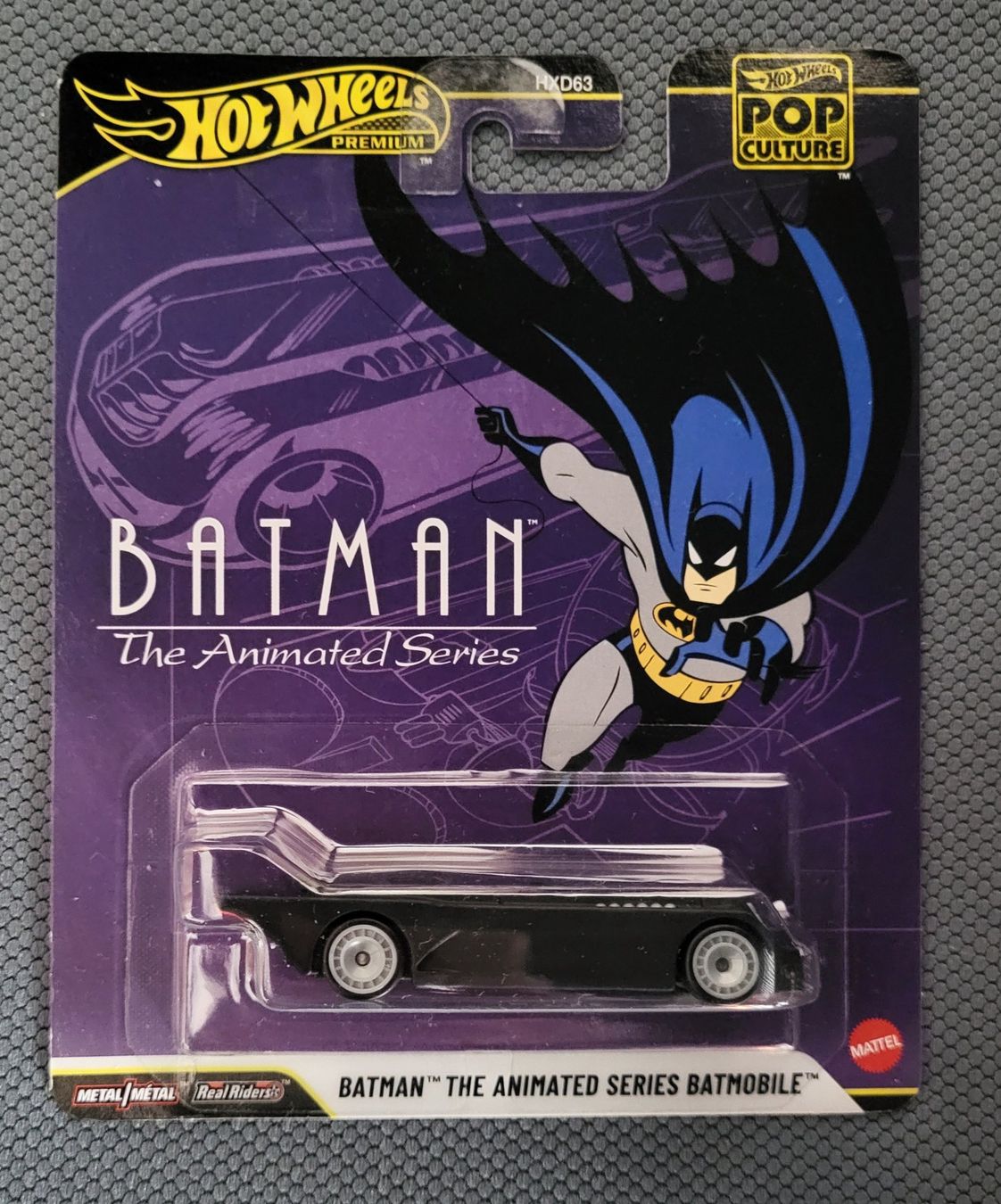 Hot Wheels Batman Premium Batmobile the animated series (Neu und ...