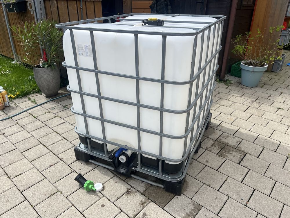 Wassertank IBC Container 1000 Liter, MAUSER gebraucht | Kaufen auf Ricardo