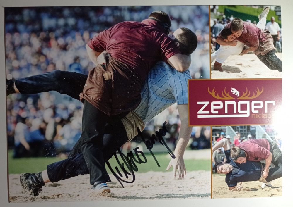 Niklaus Zenger Original signierte Autogrammkarte 15•20cm | Kaufen auf ...
