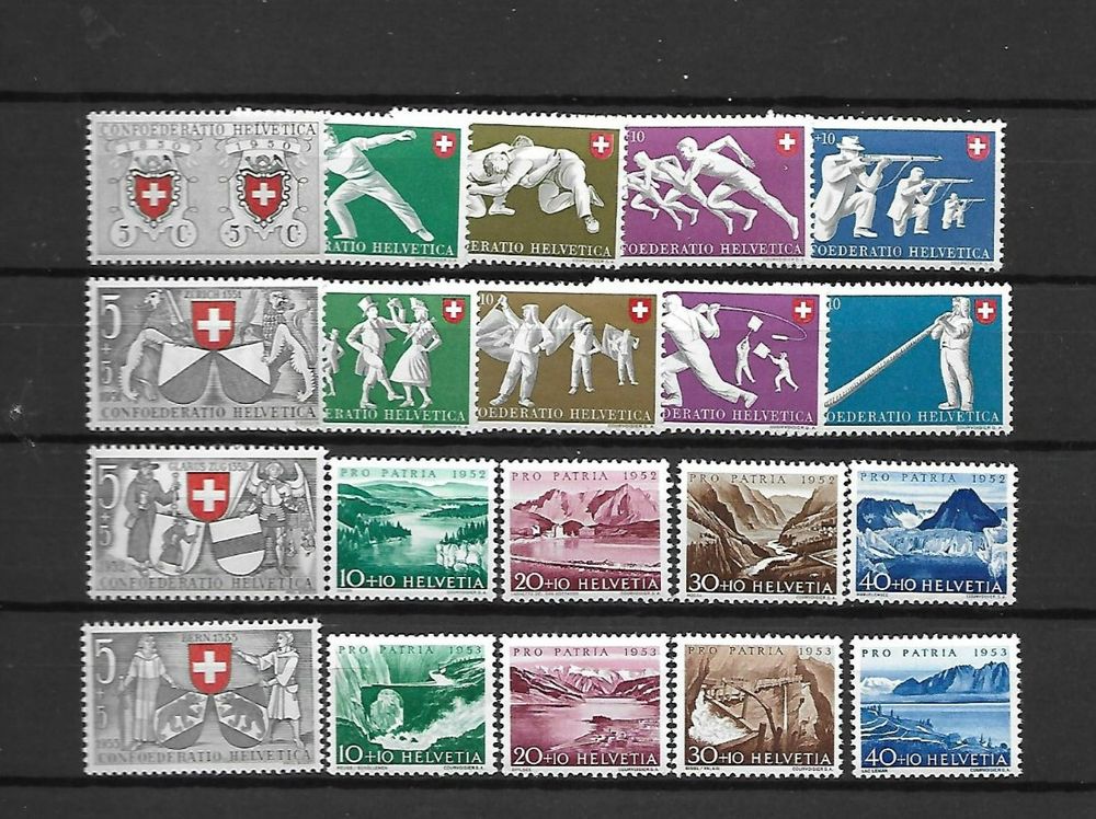 PP ** 1950 - 1953 Kat: CHF 97.- | Kaufen auf Ricardo