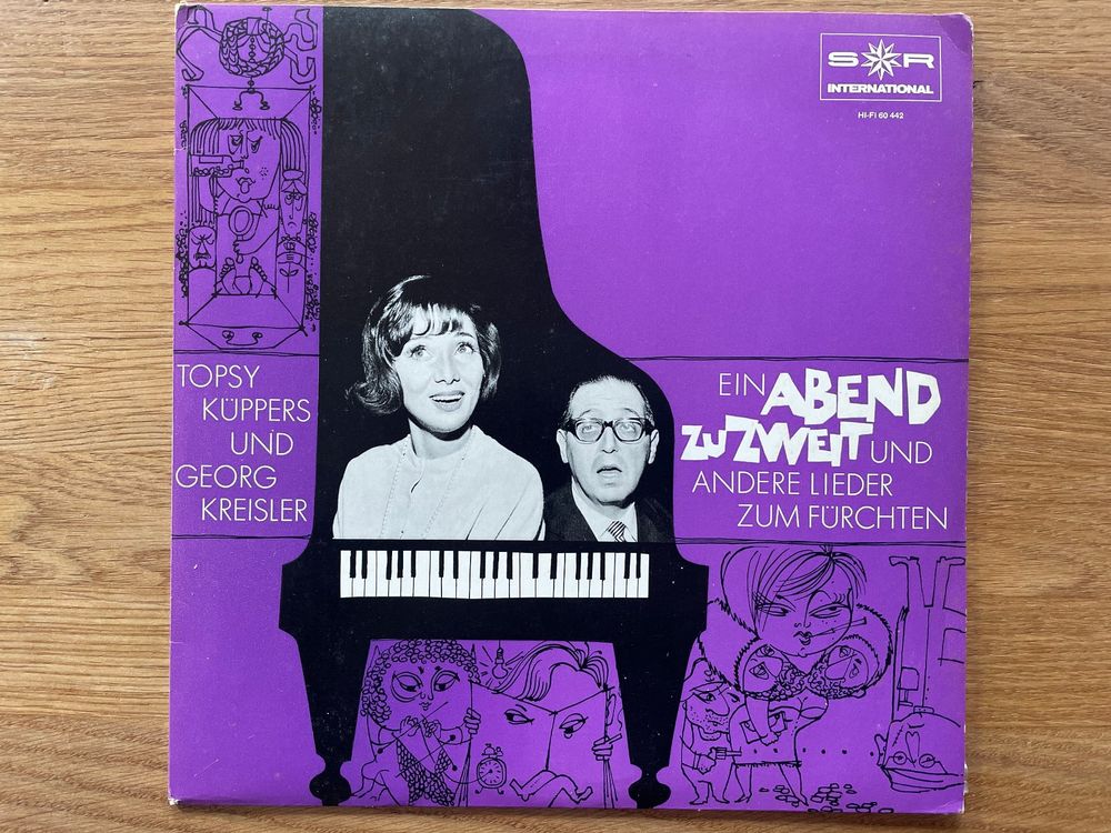 10'', Georg Kreisler & Topsy Küppers, Ein Abend zu Zweit, D (Gebraucht ...