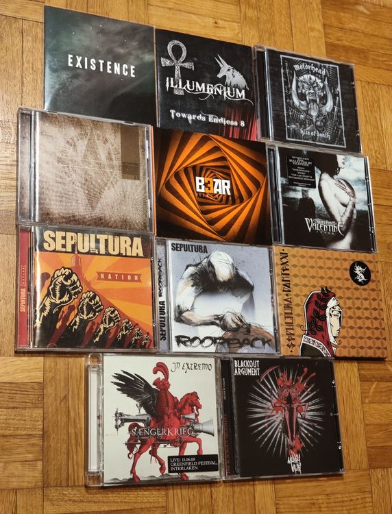 11 International Heavy Metal CD Album Set (Gebraucht) in Wil SG für CHF ...