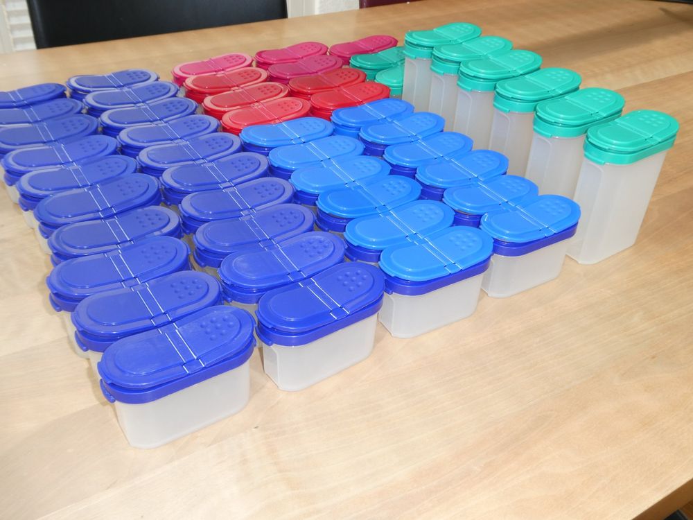 Set Tupperware Gewürzbehälter, Gewürzzwerge und Gewürzriese | Kaufen ...