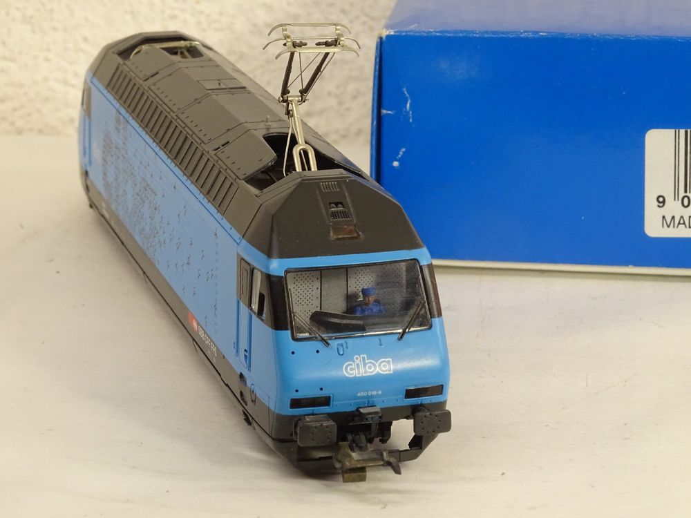 Roco 43756 Re460 CIBA, Blau, SBB/CFF, DSS, H0,GS/DC,OVP (Neu und ...