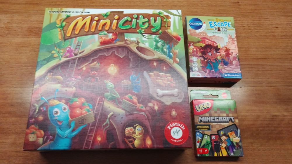 MiniCity, Galileo Escape, Uno Minecraft (Gebraucht) in Chur für CHF 12 – mit Lieferung auf ...
