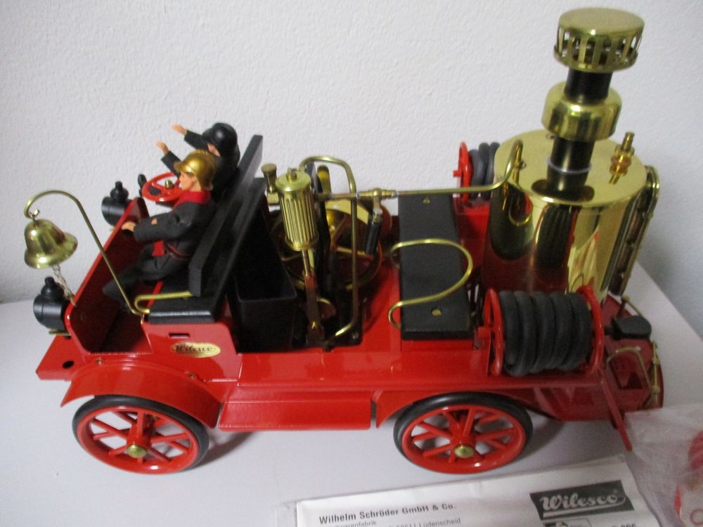 WILESCO FEUERWEHR- DAMPFSPRITZE D305 ( NEU) (Neu (gemäss Beschreibung ...