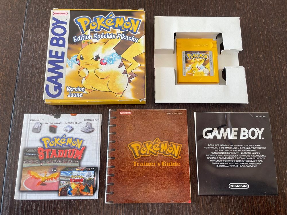 Pokemon Jaune Nintendo Gameboy (pikachu) (Gebraucht) in Chézard-St ...