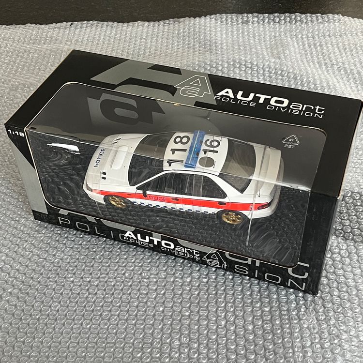 RARE 1/18 Subaru Impreza WRX STI Police UK - AUTOart (Neuf (Voir ...