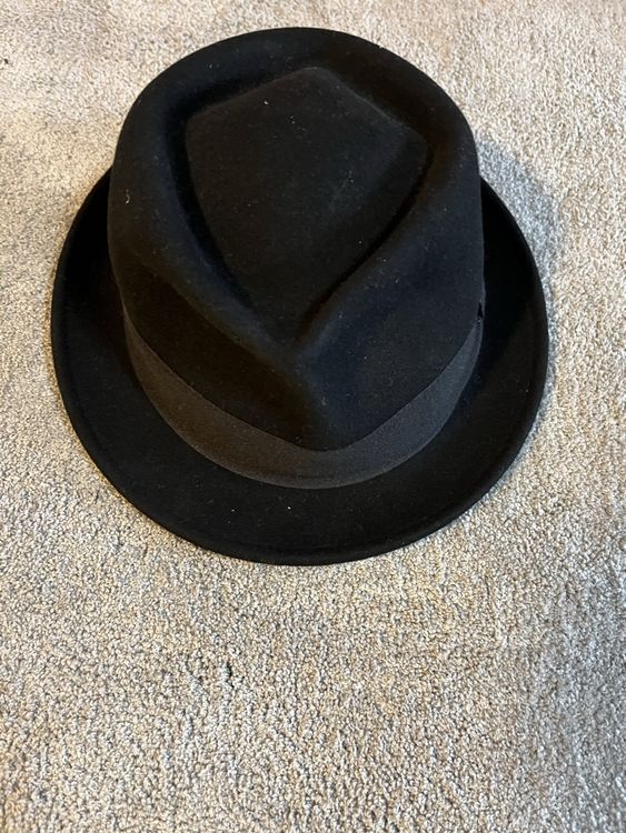 Schwarzer Filzhut Faustmann Gr. L, wasserdicht (Neu (gemäss Beschreibung)) in Seon für CHF 25 ...
