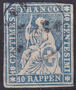 ABART: Strubel 23C,Doppelprägung oberer Schriftrahmen!!! (Gebraucht) in Samnaun-Compatsch für ...