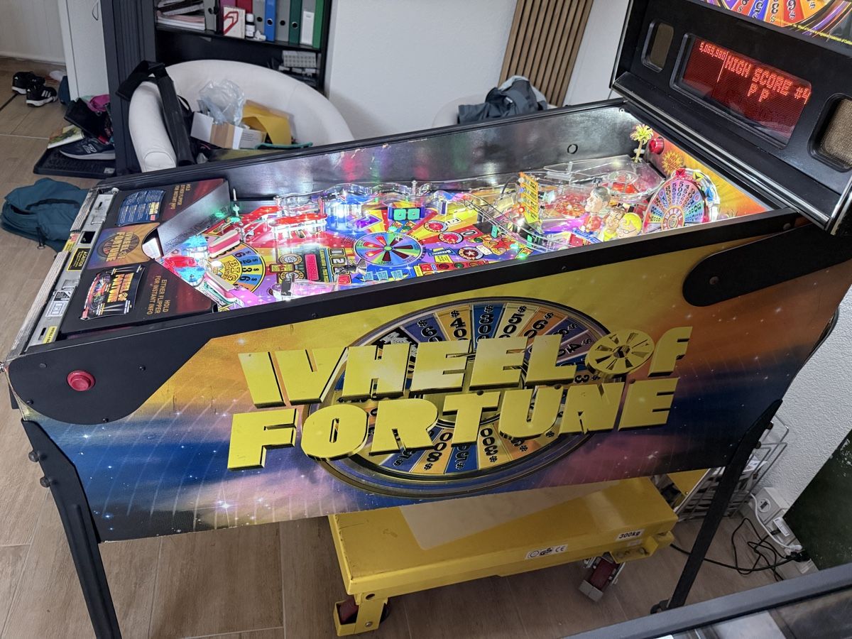 Flipperkasten Wheel of Fortune Pinball (2007) 3500 + Gebühr (Gebraucht ...