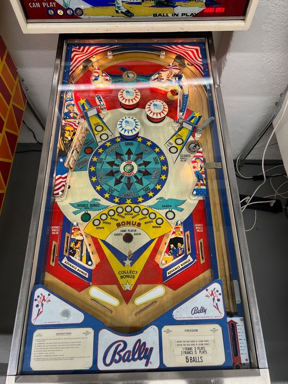 Flipper Bally Freedom „200Jahre Amerika“ sehr selten | Kaufen auf Ricardo