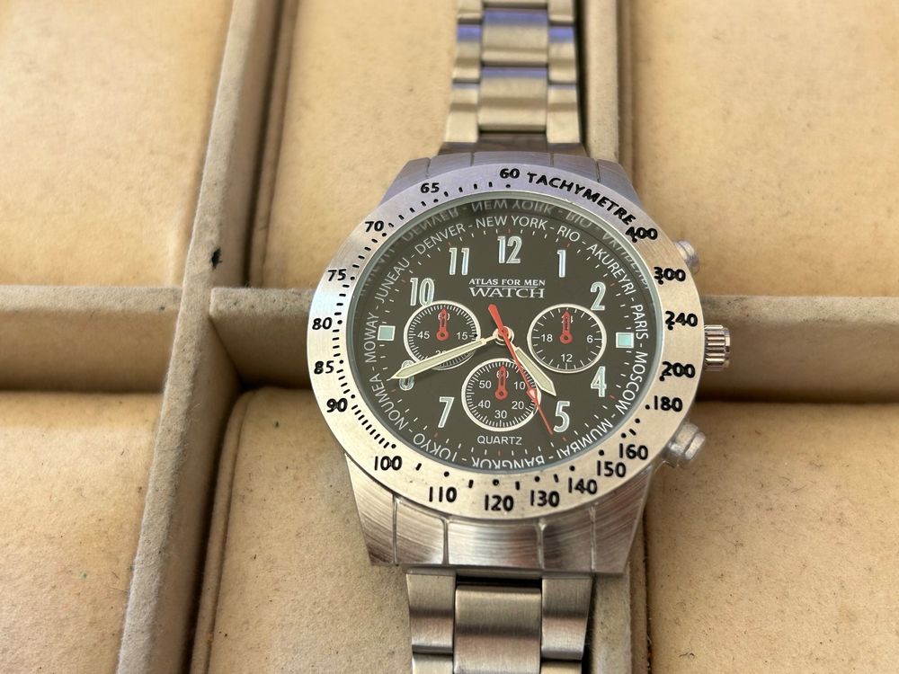 Montre Atlas For Men Watch 42mm fonctionne comme neuve | Kaufen auf Ricardo