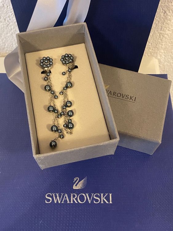 Swarovski Ohringe teure linie, vintage,Neu, original mit box | Kaufen auf Ricardo