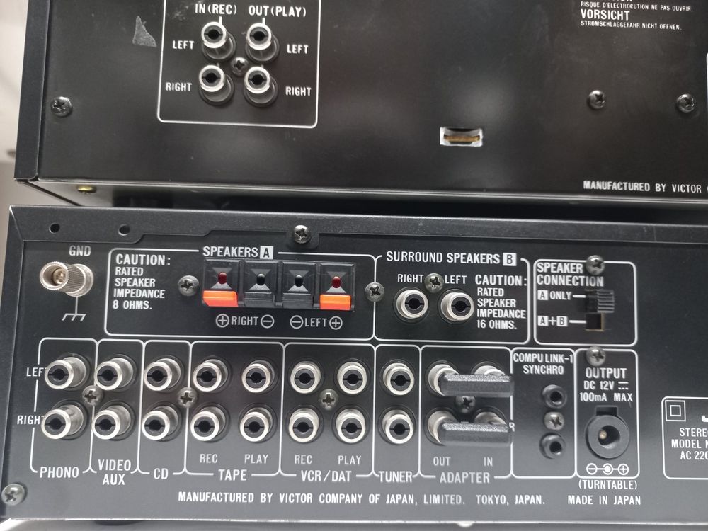 Stereoanlage JVC-AX 900, XL 900,AL900,TD 900 | Kaufen auf Ricardo