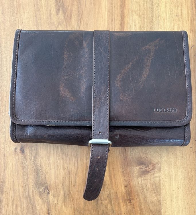Necessaire Leder LUCLEON | Kaufen auf Ricardo