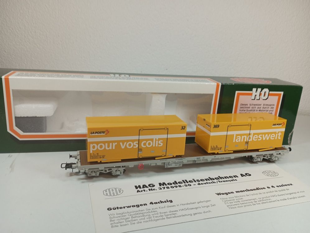 HAG: 79033, Post-Containerwagen | Kaufen auf Ricardo