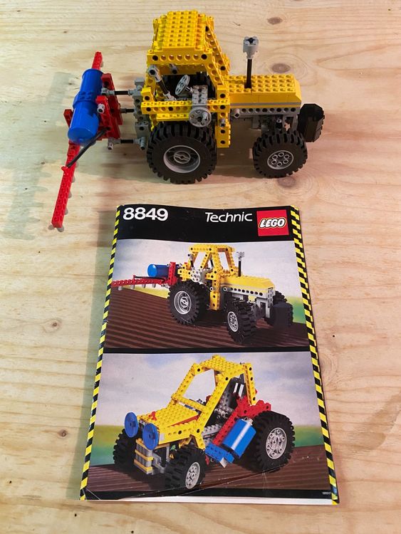 LEGO Technic 8849 Traktor Tractor 80er Jahre Vintage (Gebraucht) in ...