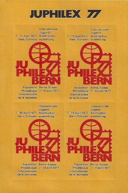 Vignette Juphilex 77 (Neuf (Voir description)) à PRANGINS pour CHF 1 ...