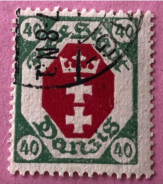 Briefmarken aus Danzig Stadtwappen gestempelt (Gebraucht) in Aarau für CHF 0.3 – mit Lieferung ...