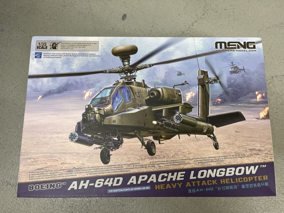 MENG AH-64D Apache Longbow 1:35, Neu und ungeöffnet (Neu und ...