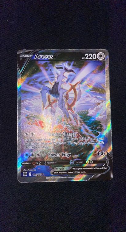 Pokémon Brilliant Stars Arceus V Alternative Artwork | Kaufen auf Ricardo