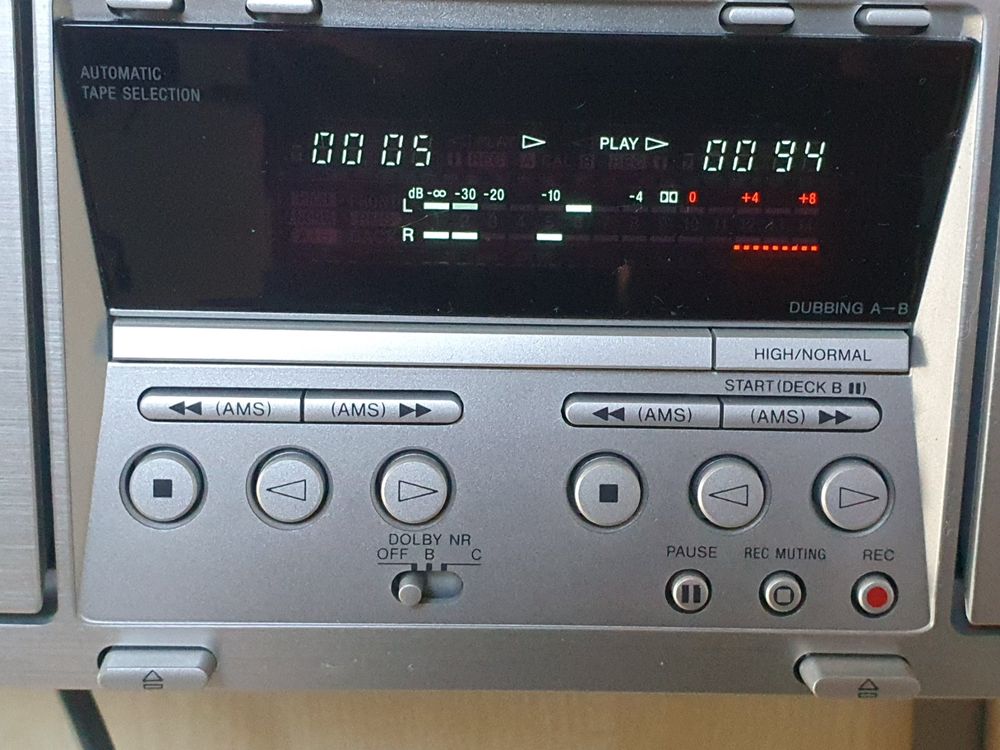 Stereo Cassette Deck Sony TC-WE475 | Kaufen auf Ricardo
