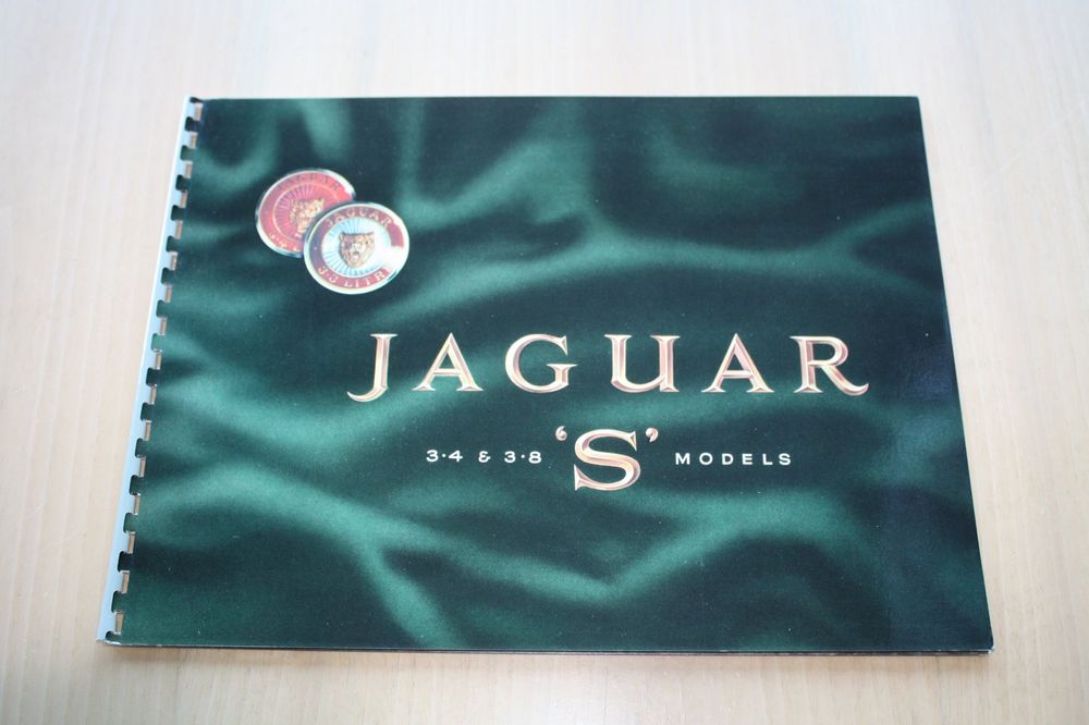 Jaguar 3.4 & 3.8 S Models Prospekt 1964/1965 FR (Gebraucht) in Wikon ...