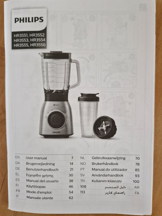 Philips Standmixer mit Standmixer | Kaufen auf Ricardo