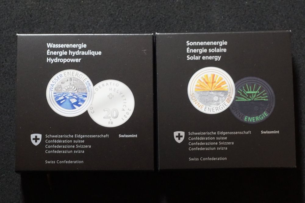 Wasserenergie und Sonnenenergie PP 20 Fr. (Neu und originalverpackt) in Gränichen für CHF 155 ...