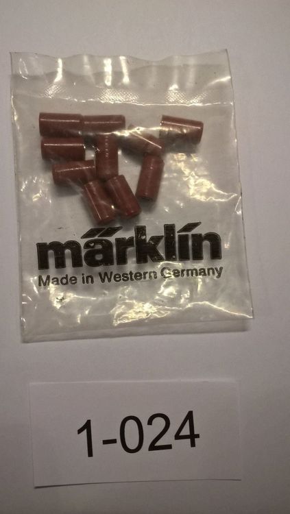 Märklin 7111 / 10 Muffen rund, braun (Neu und originalverpackt) in ...