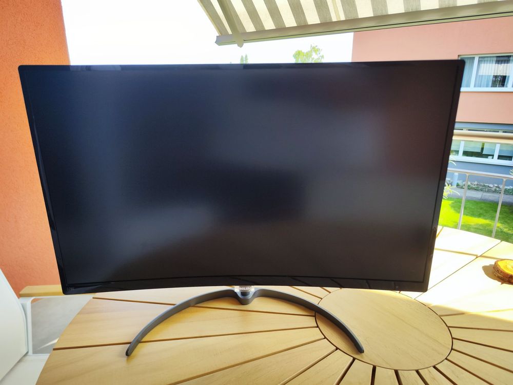 Philips 278E8Q – 27 Zoll Curved Monitor – sehr guter Zustand (Gebraucht ...